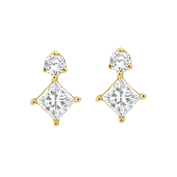 OUF! North Star Diamond Stud Earring - One-color