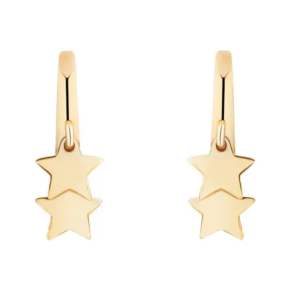 OUF! Star Shaker Huggie Earrings