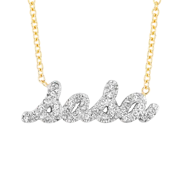 OUF! Diamond Name Necklace - One-color