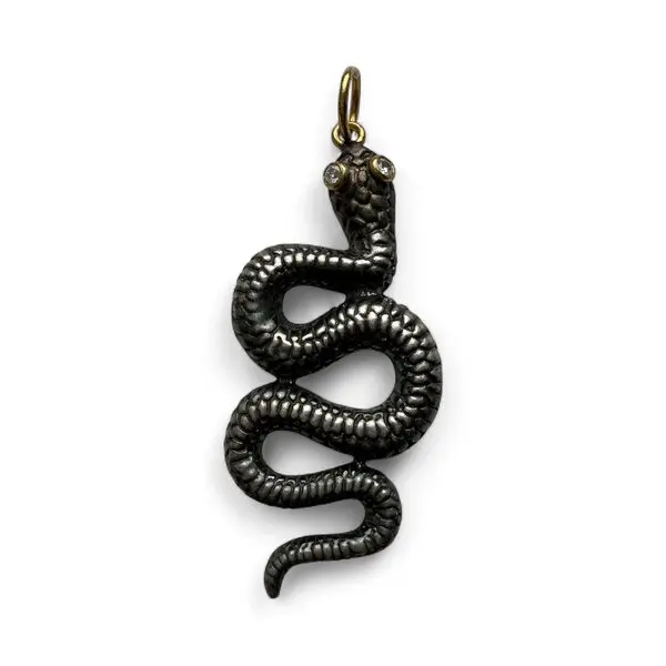 OUF! Snake Charm With Diamond Eyes - One-color