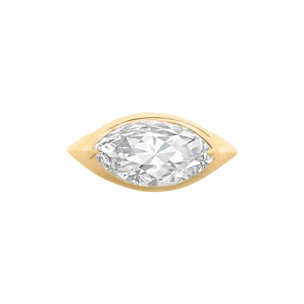 OUF! Sunken Diamond Marquise Ring