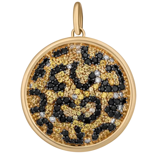 OUF! Leopard Dome Pendant - One-color