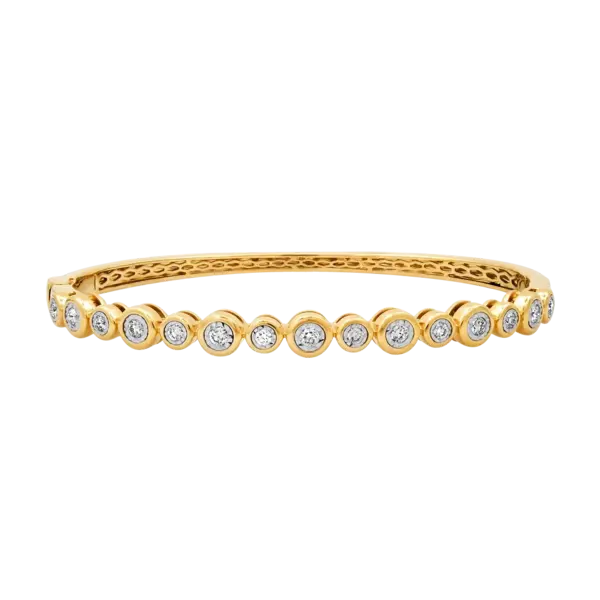 OUF! Diamond Bezel Bangle - One-color