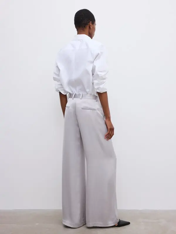 HOUSE OF DAGMAR Wide Leg Trousers