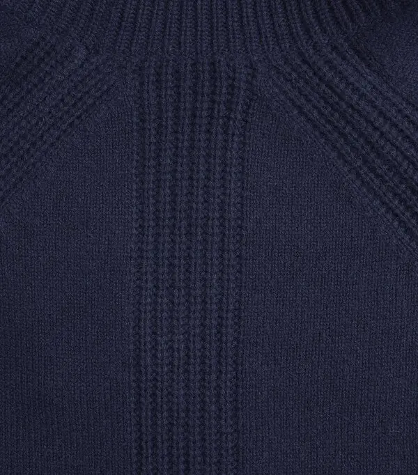 JOSEPH Cashmere Loftus Rollneck Sweater - Blue