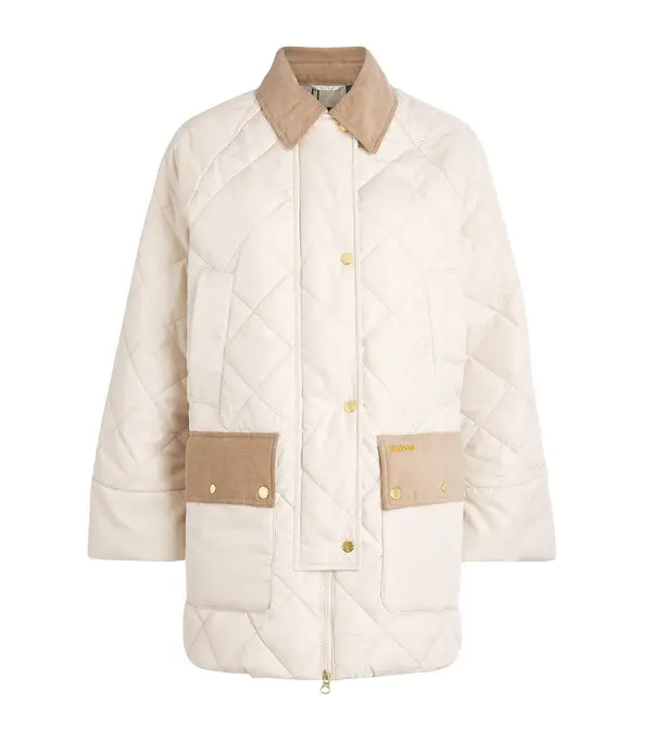 Barbour Quilted Aldburgh Jacket - Beige