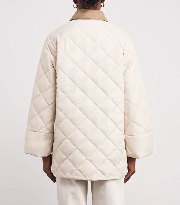 Barbour Quilted Aldburgh Jacket - Beige