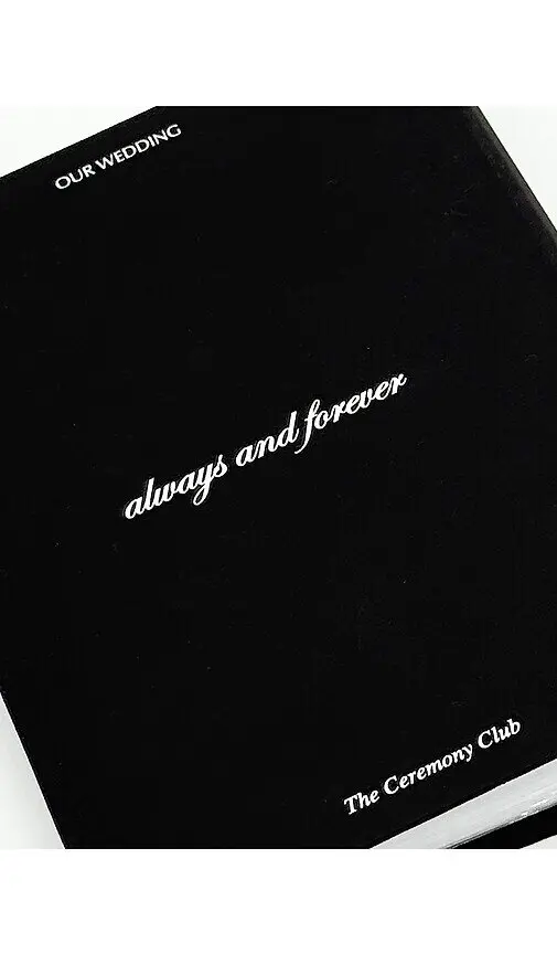 THE CEREMONY CLUB Wedding Photo Album