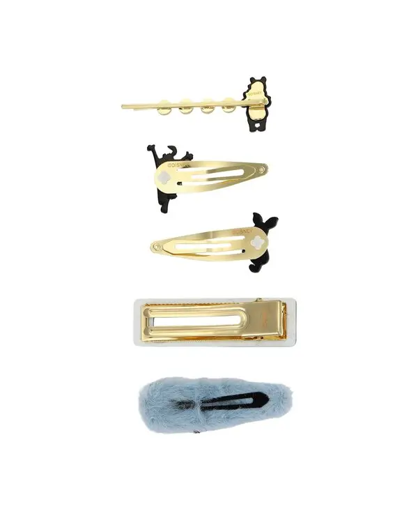 WINNIE THE POOH Characters Hair Clip Set