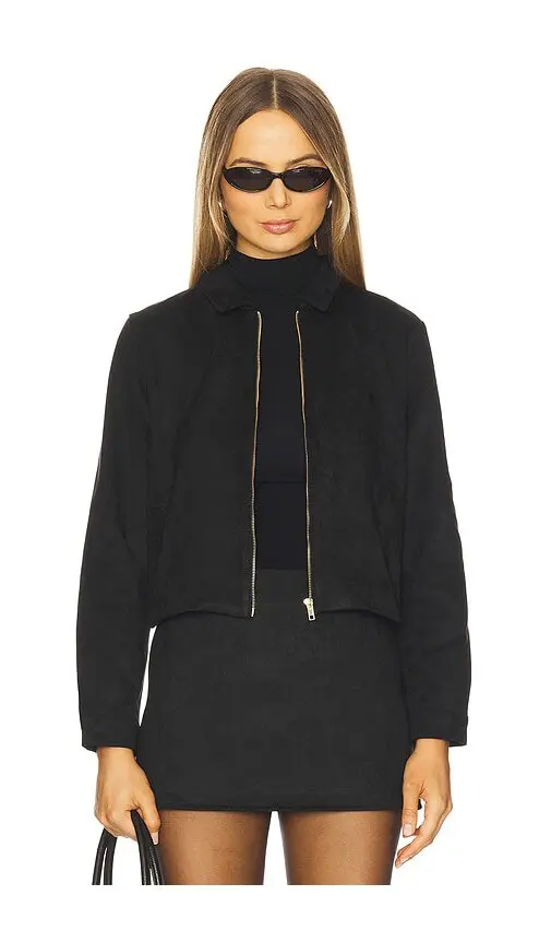 SNDYS Jacqui Faux Suede Jacket