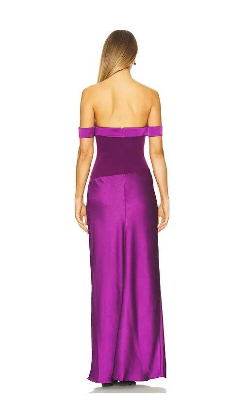 RUNAWAY THE LABEL Ebony Maxi Dress - Violet