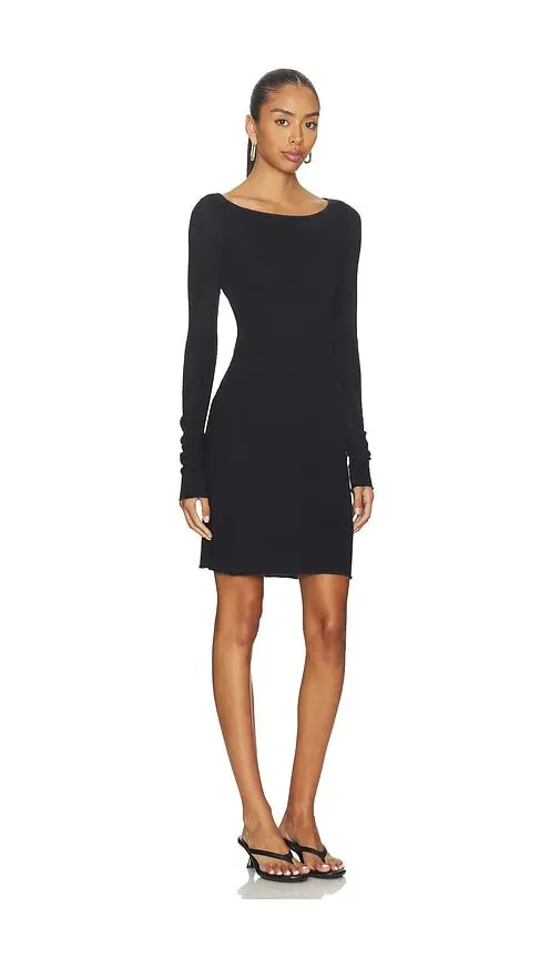 COTTON CITIZEN Marbella Mini Dress in Black - size S
