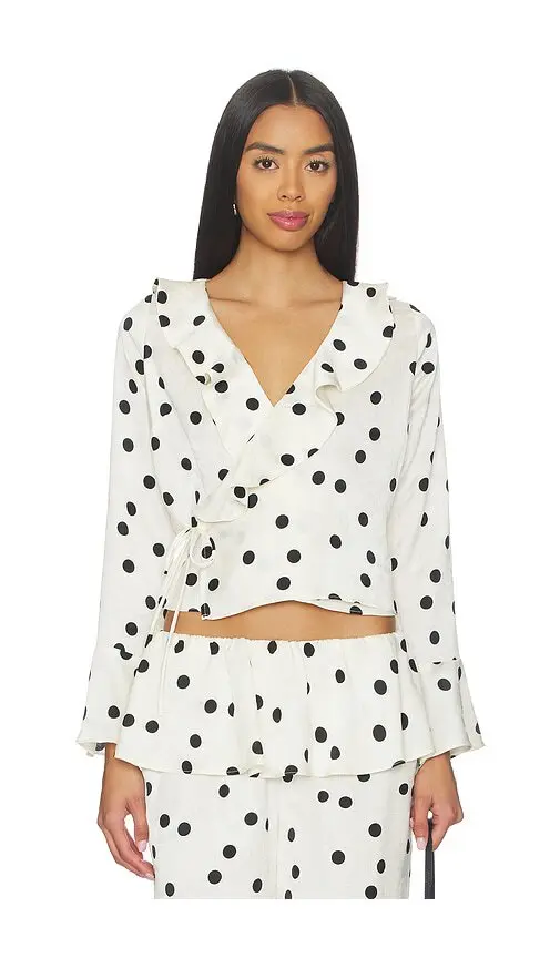 LISA SAYS GAH Ricki Wrap Top