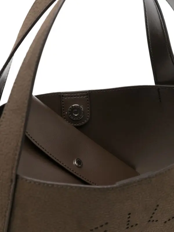 Stella McCartney Logo Tote Bag - Brown