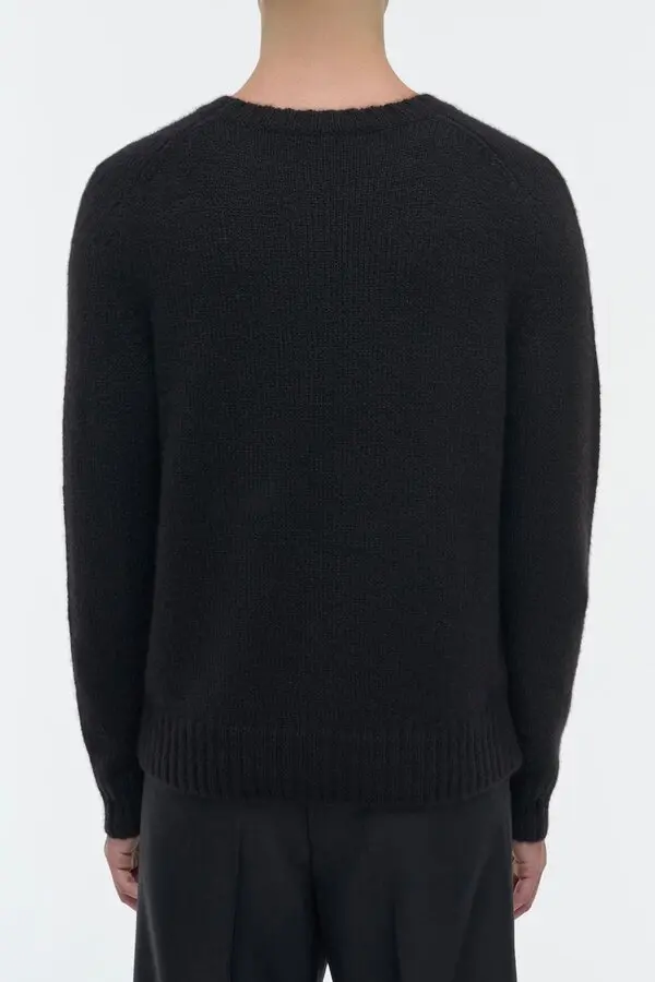 Gabriela Hearst Norwich Cashmere Knit Sweater - Black