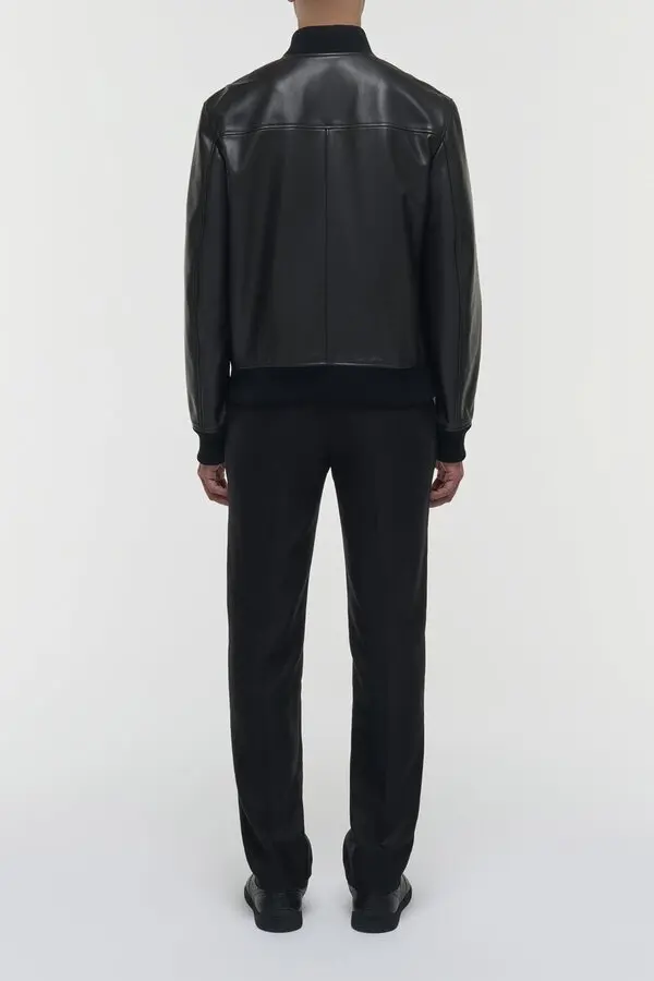 Gabriela Hearst Gregory Leather Bomber