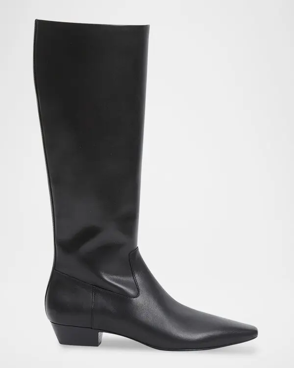 Simkhai Lowen Leather Knee-high Boots