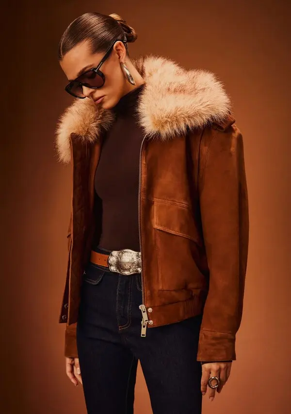 Retrofete Erynn Suede Jacket