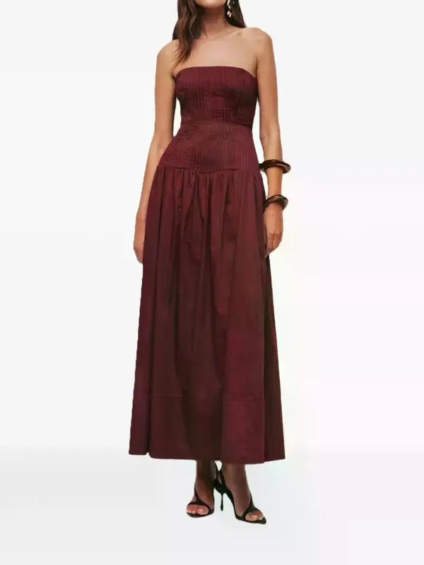 Aje Strapless Maxi Dress