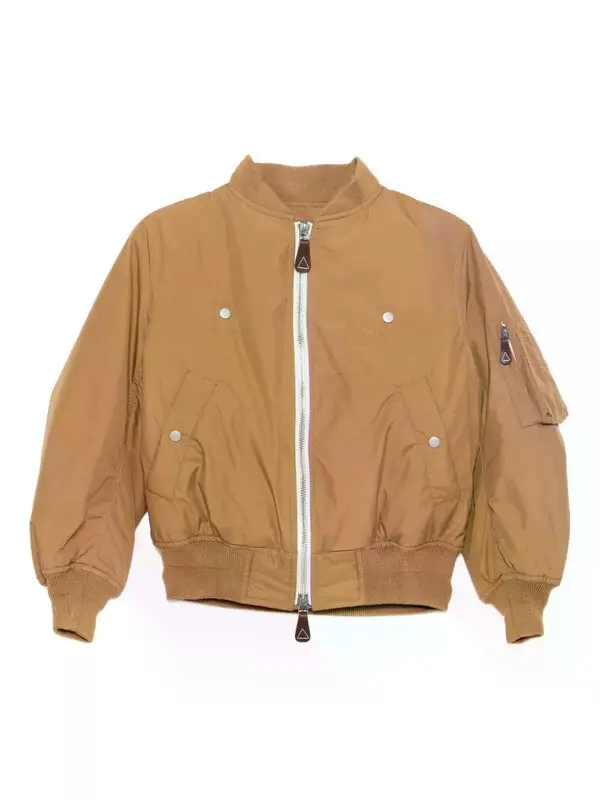 PHENIX Padded Bomber Jacket - Brown