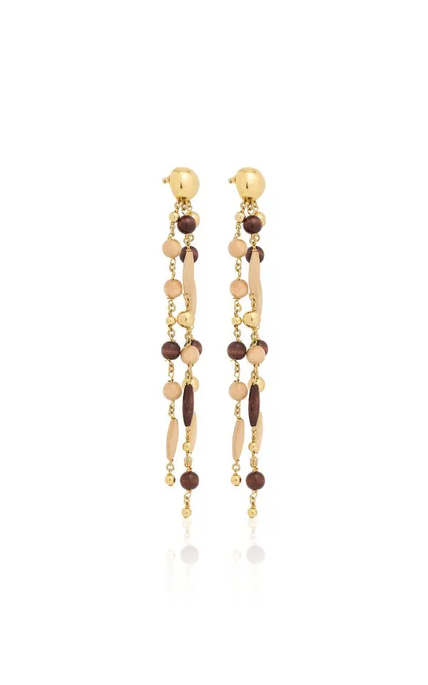 Rabanne Drop Earrings - Gold