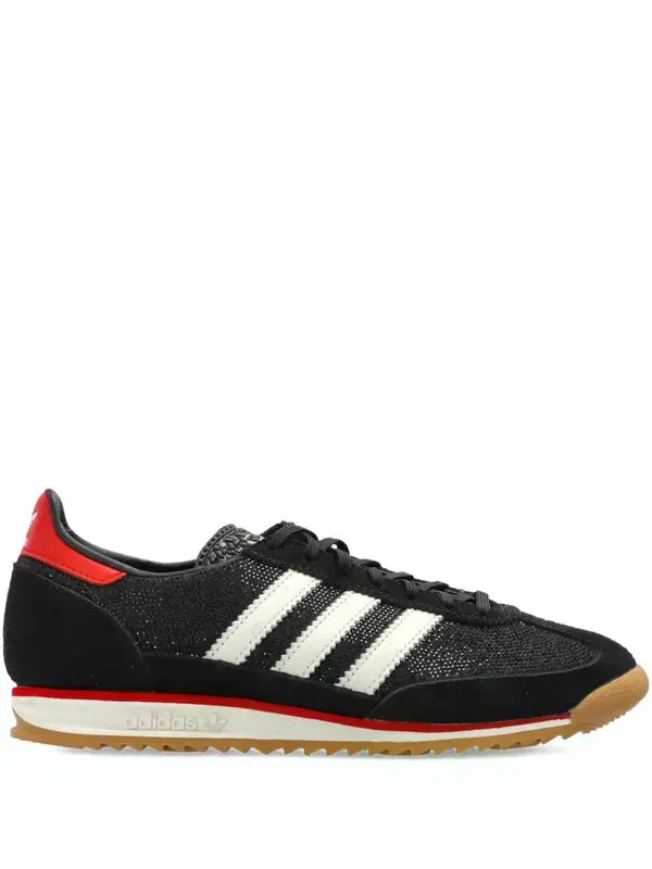 Adidas Sl 72 Og Striped Panel Sneakers - Black