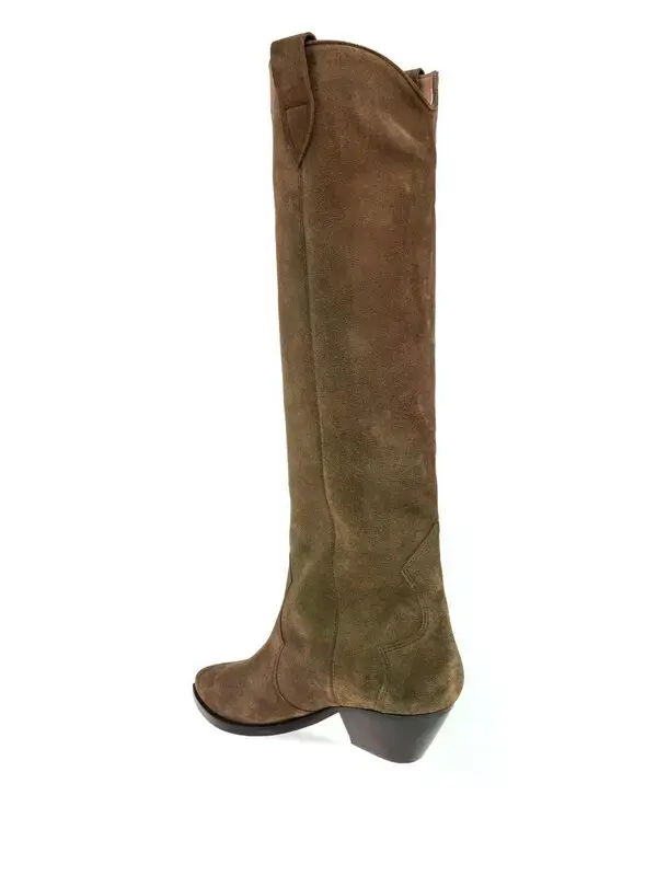 Isabel Marant Étoile Denvee Pointed-toe Boots - Brown