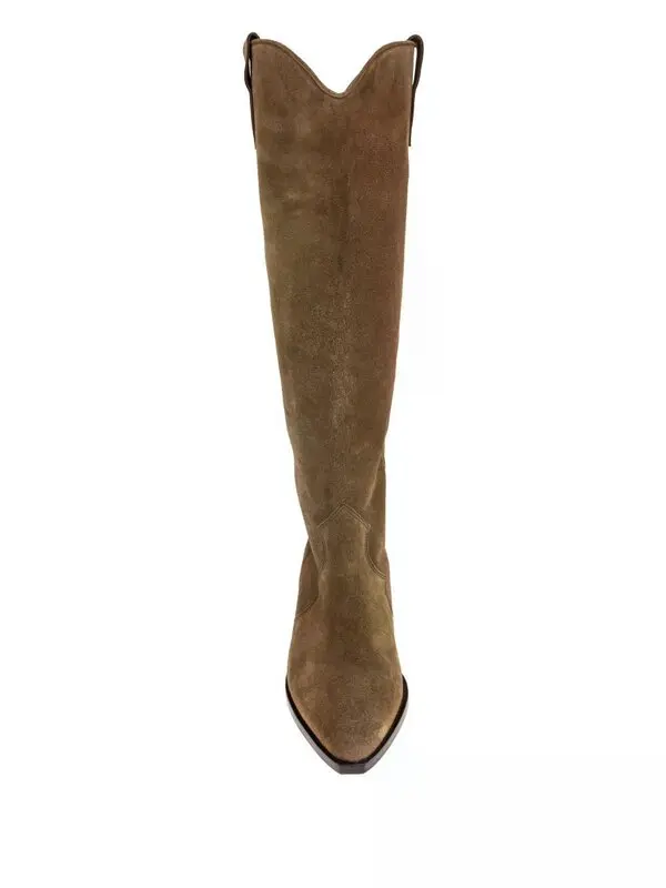 Isabel Marant Étoile Denvee Pointed-toe Boots - Brown