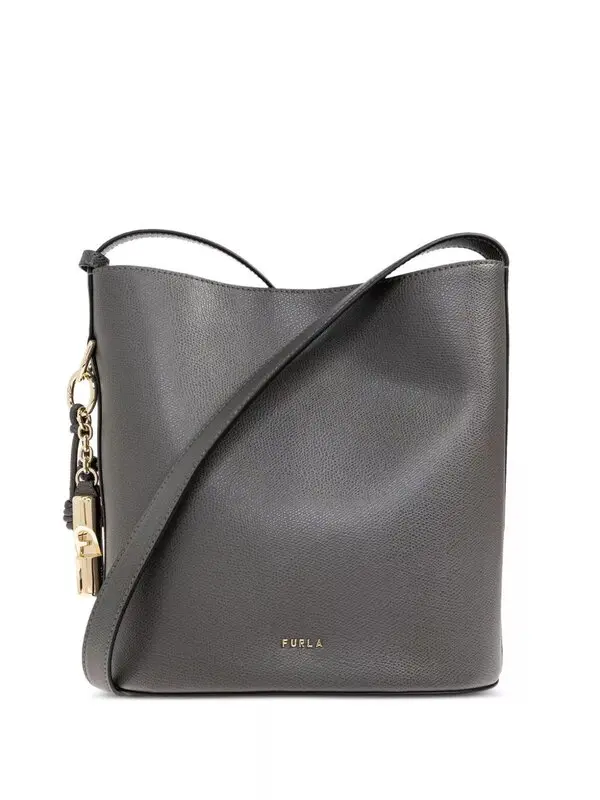 Furla Roxie Charm Small Shoulder Bag - Grey