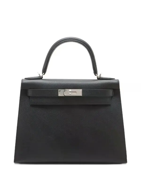 Hermès Epsom Kelly Ii Sellier 28 - Black