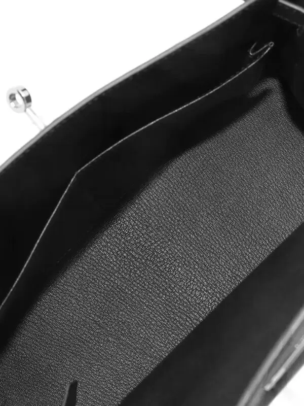 Hermès Epsom Kelly Ii Sellier 28 - Black