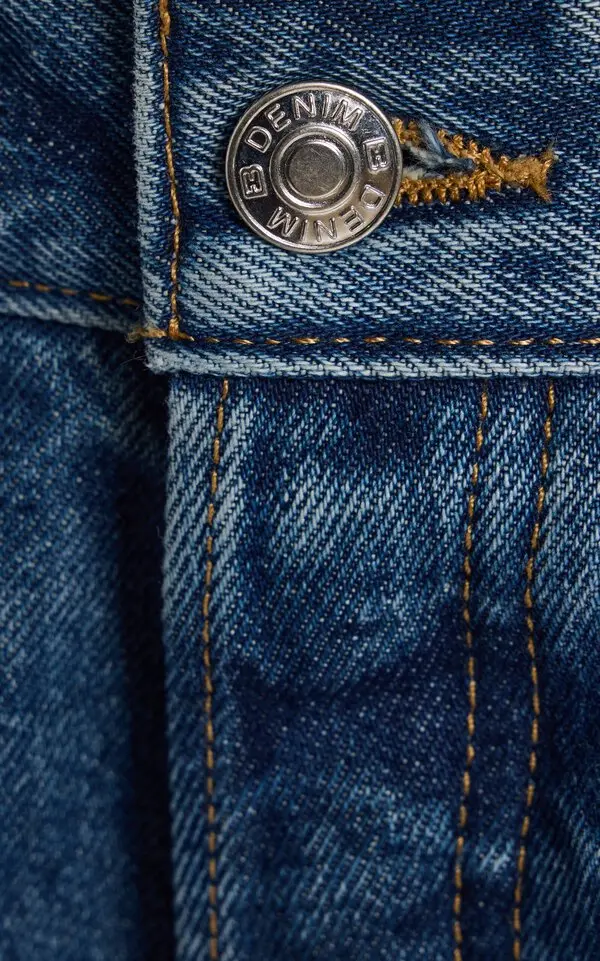 EB DENIM Rigid Low-rise Baggy Jeans
