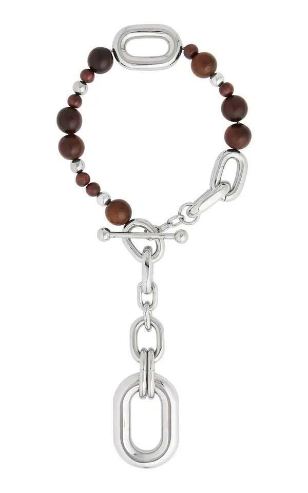 Rabanne Wood Beaded Necklace - Multi