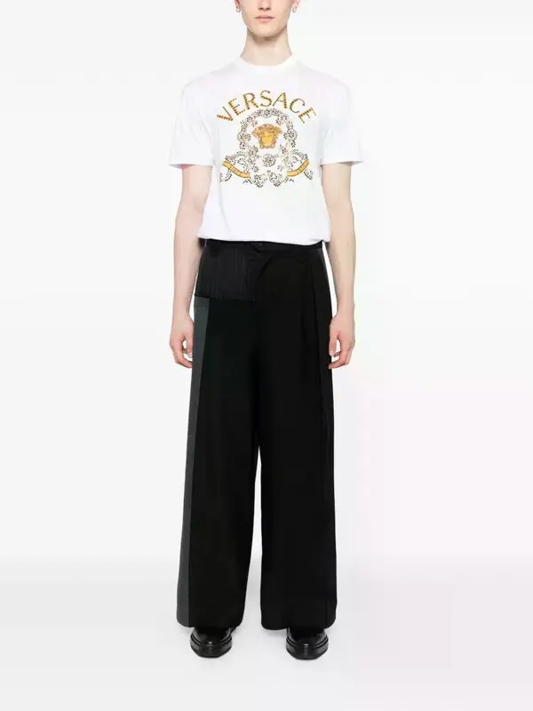 Versace Embroidered T-shirt