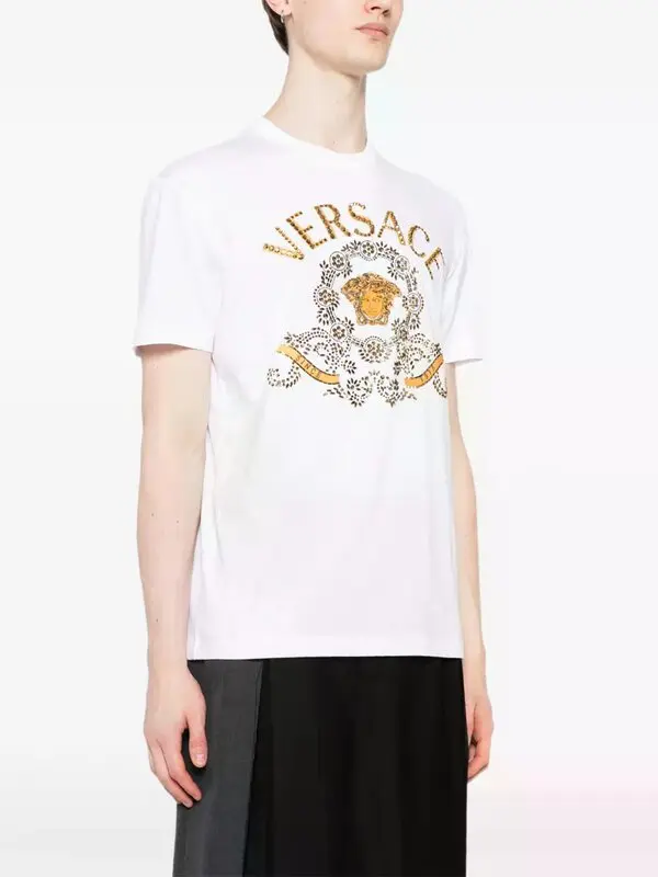 Versace Embroidered T-shirt