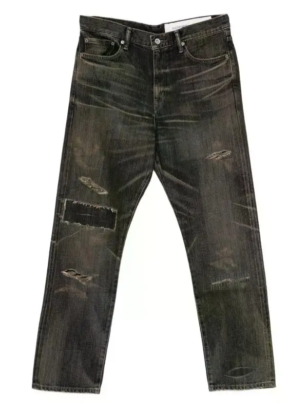 NEIGHBORHOOD Distressed Patch Trousers