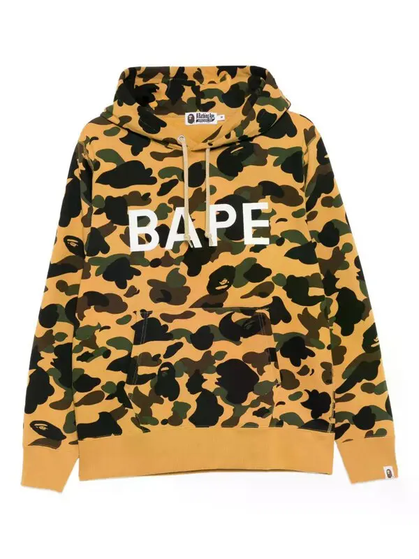 A BATHING APE Camo-print Hoodie