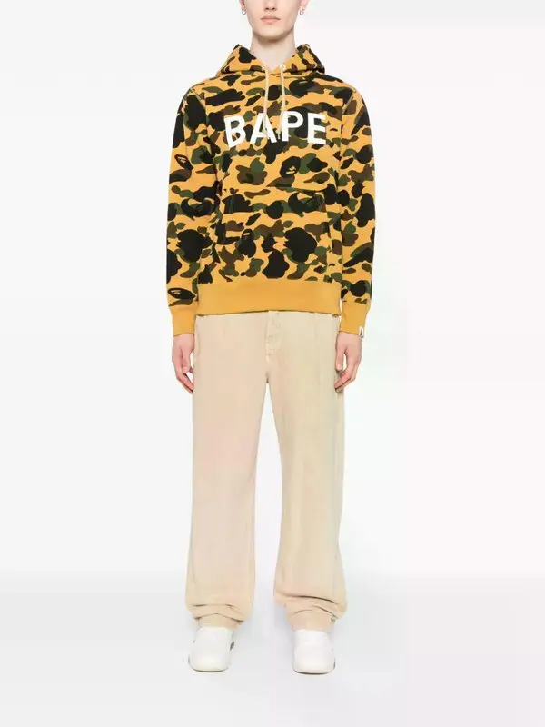 A BATHING APE Camo-print Hoodie