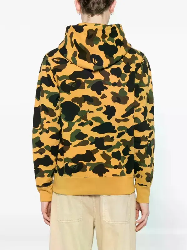 A BATHING APE Camo-print Hoodie