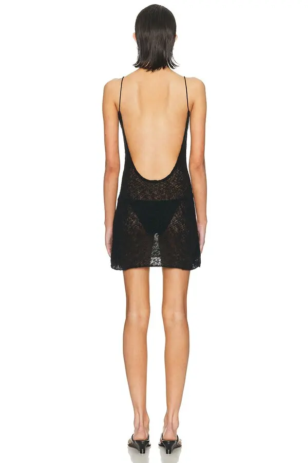 ZIAH Open Knit Mini Dress