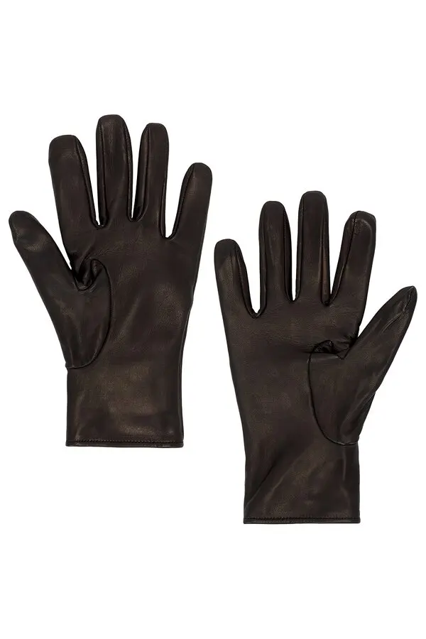 Valentino Garavani V Logo Nappa Gloves