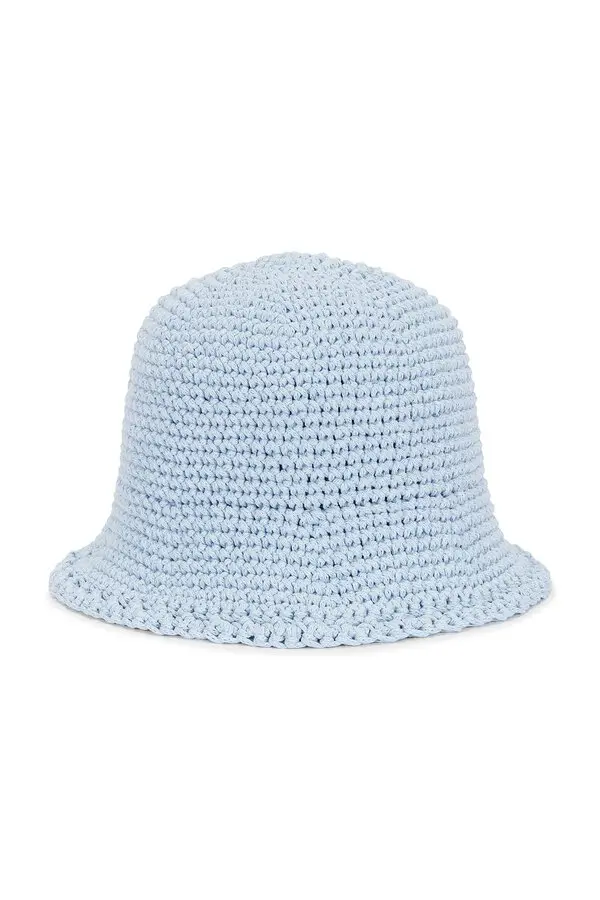 Magda Butrym Crochet Bucket Hat - Light Blue