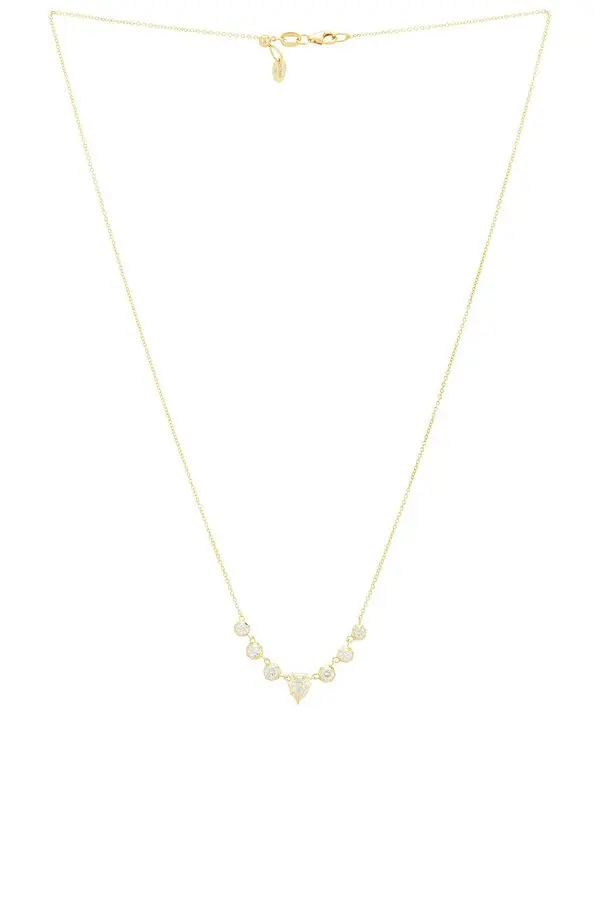 JADE TRAU Small Envoy Diamond Necklace - 18k Gold
