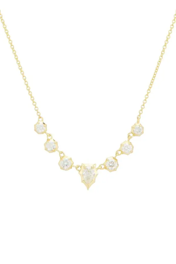 JADE TRAU Small Envoy Diamond Necklace