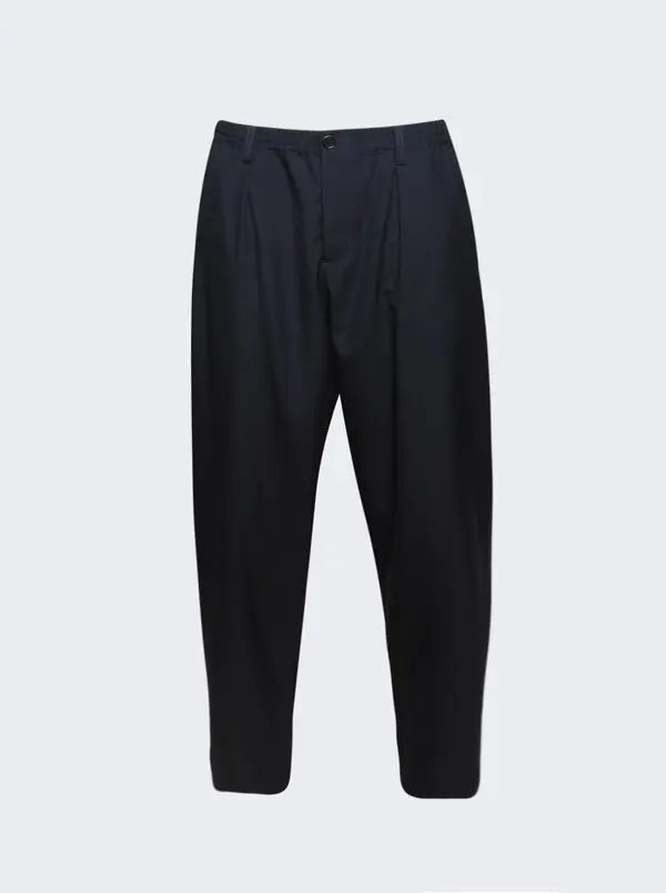 Marni Trousers Deep Sage - Blue