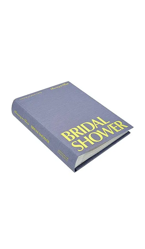 THE CEREMONY CLUB Bridal Shower Photo Album - Blue