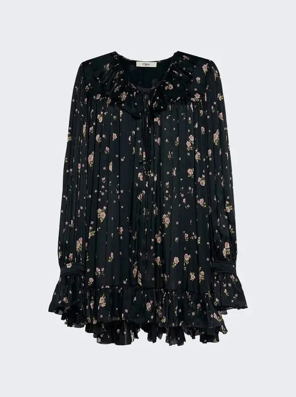 CHLOÃ© Gathered Short Dress