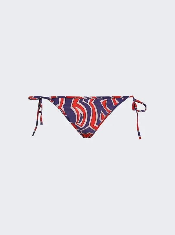 Emilio Pucci Labirinto Print Bikini Bottom - Multi