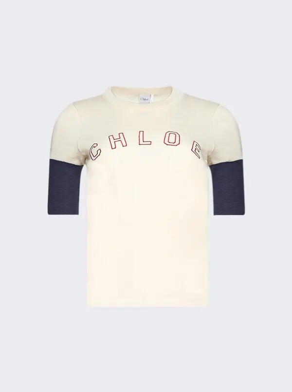 CHLOÃ© Fitted Logo Tee