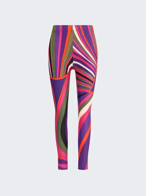 Emilio Pucci Iride Print Leggings Multicolor
